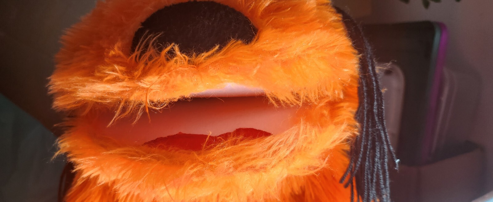 Fiesta Hand Puppet Orange Long 35" Arm and Legs Rasta | eBay