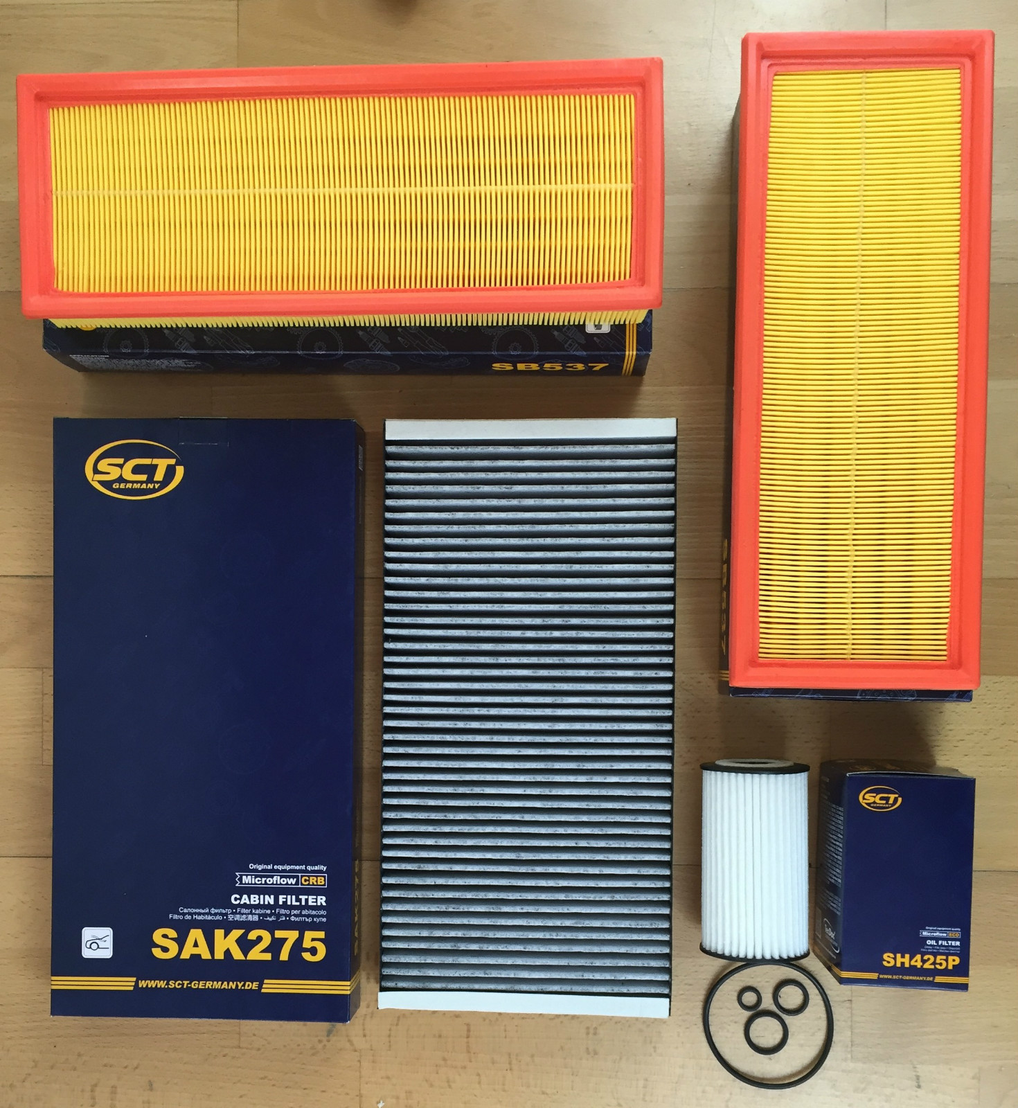 Filter Set Oil Air Activated Carbon Mercedes SLK R171 280 300 350 | eBay