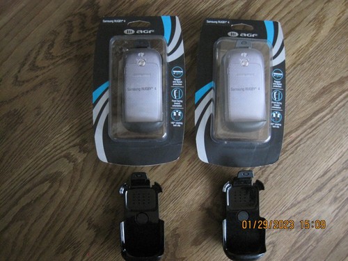 Samsung Galaxy Rugby 4 AGF Holster Case 2 New and 2 Used lot of 4 ...
