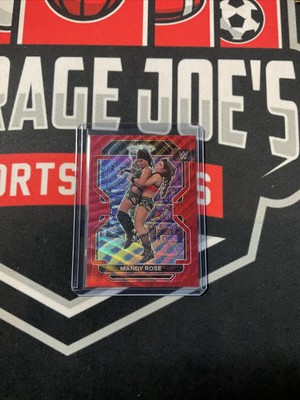2021 mandy rose panini prizm red wave #178 💫 | eBay