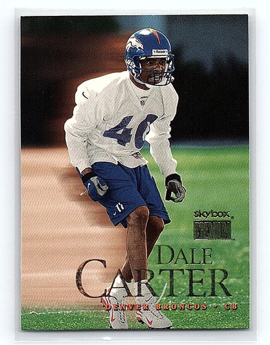 1999 Skbox Premium Dale Carter Denver Broncos #90 | eBay
