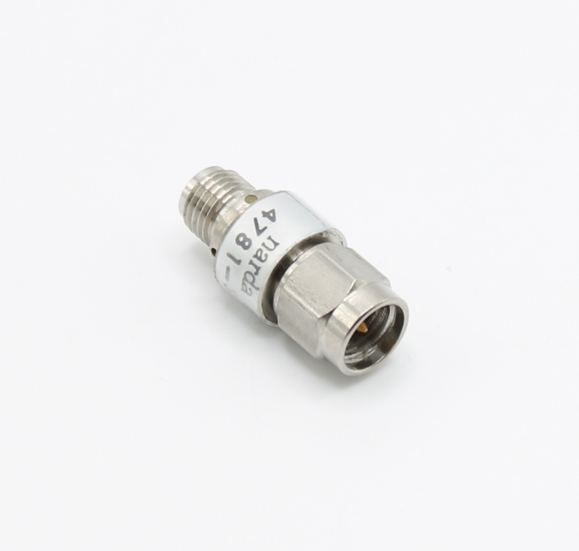 4781-3 Narda SMA In-Line Module RF Attenuator Co-Axial 18GHz 2W 5985-01 ...