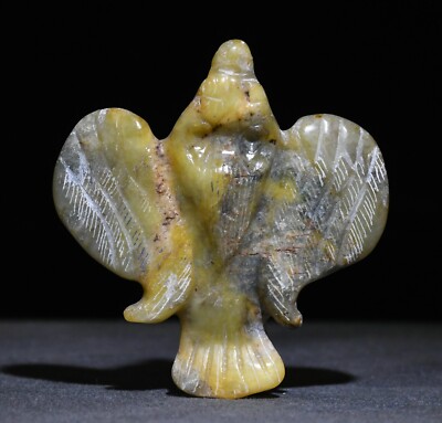6CM Old Dynasty Natural Hetian Jade Bird Animal Hawk Amulet Pendant | eBay