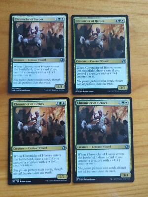 Chronicler Of Heroes x 4 | eBay
