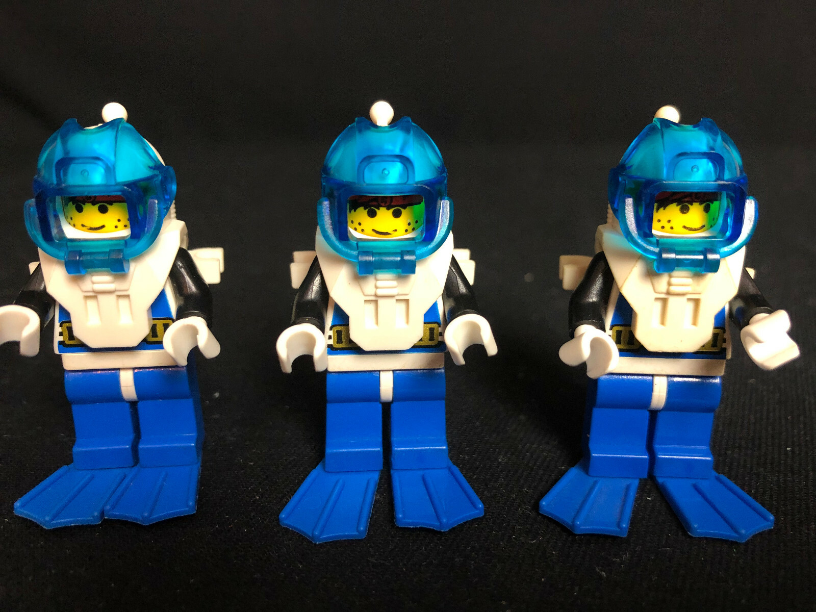 Lego 5 x Figuren Aquanaut Aquazone Aquanauts aqu001 Minifiguren Taucher ...