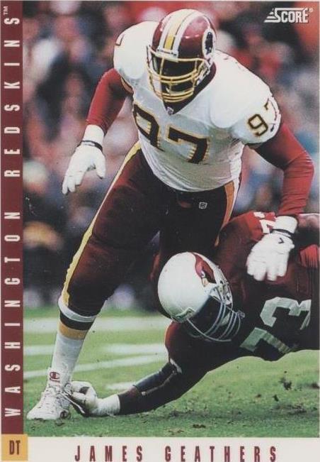 1993 Score - James Geathers #378 for sale online | eBay