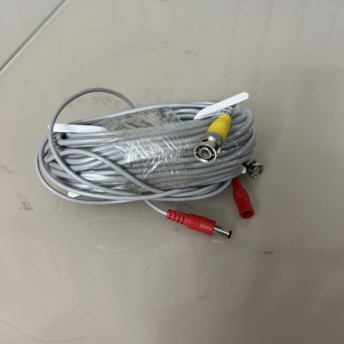 NEW Q-See 60' ft BNC Video Power Cable QM6006B Camera CCTV AnalogHD DVR ...