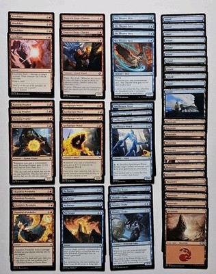 Izzet Buff And Burn PAUPER 60 Card Deck. MTG Magic The Gathering Ready ...