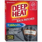 Deep Heat Back Patches Extra Large | eBay