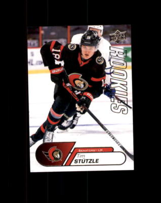 2020-21 Upper Deck NHL Rookie Box Set Tim Stutzle RC #23 Senators | eBay