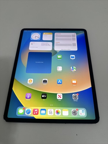 Apple iPad Pro 3rd Gen. 256GB (Unlocked), 12.9 in - BAD CAMERA/FACE ID ...