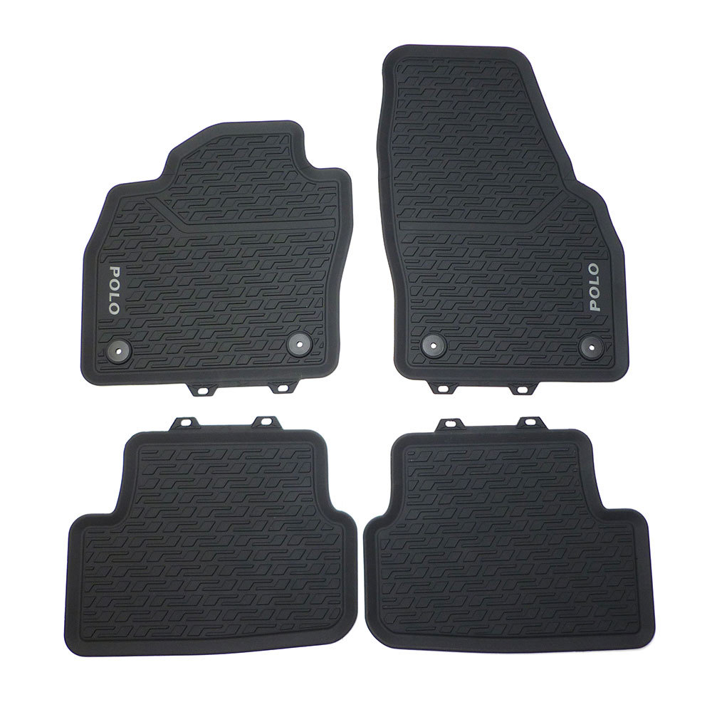 VW Polo 2G Allwetterfussmatten Satz 2G1061500 Gummimatten Fußmatten ...
