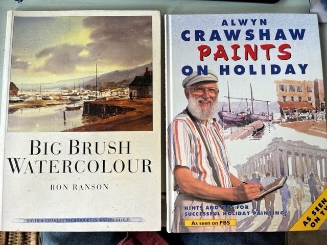 Big Brush Watercolor by Ron Ranson ('96 PB) + Crawshaw Paints on ...