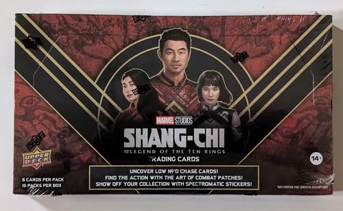 (FACTORY SEALED) 2022 UPPER DECK MARVEL STUDIOS SHANG-CHI LEGEND OF TEN ...