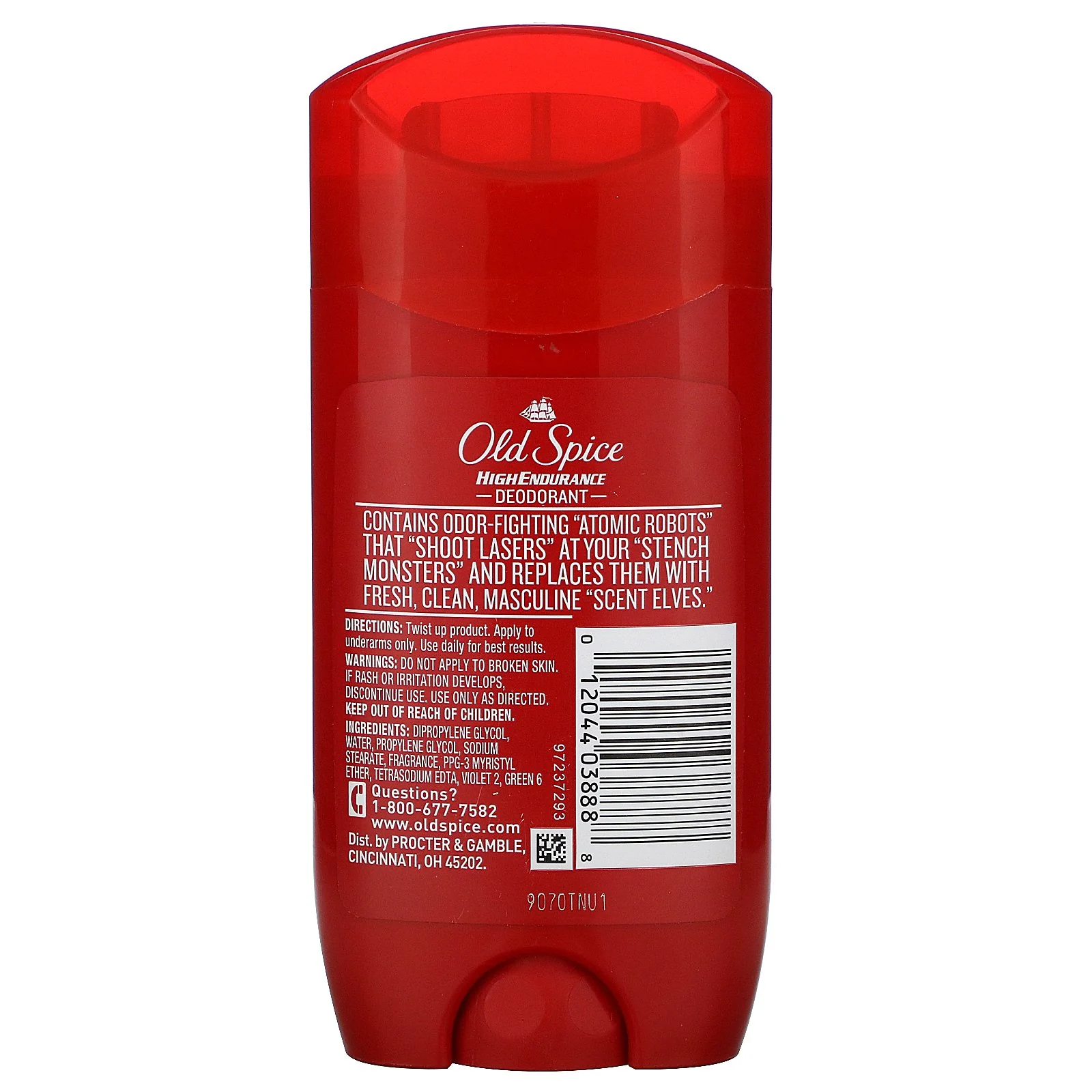 Old Spice, High Endurance, Deodorant, Original, 3 oz (85 g) | eBay