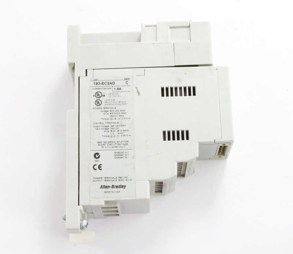 Allen Bradley 193-EC2AD Series C E3 Plus / 193-ECPM2 Series A | eBay