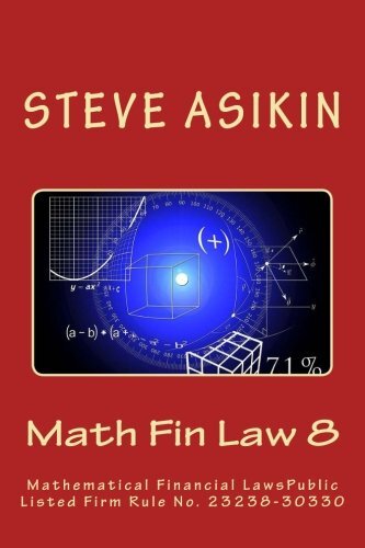 Math Fin Law 8: Mathematical Financial LawsPublic Listed Firm Rule No ...