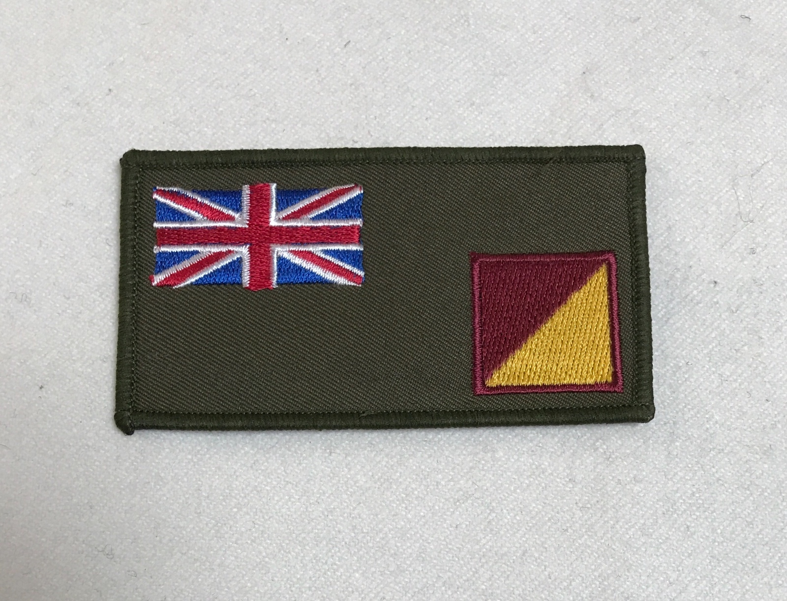 RRF Zap Number & Blood Group Badge, Regiment Fusiliers Military Patch ...