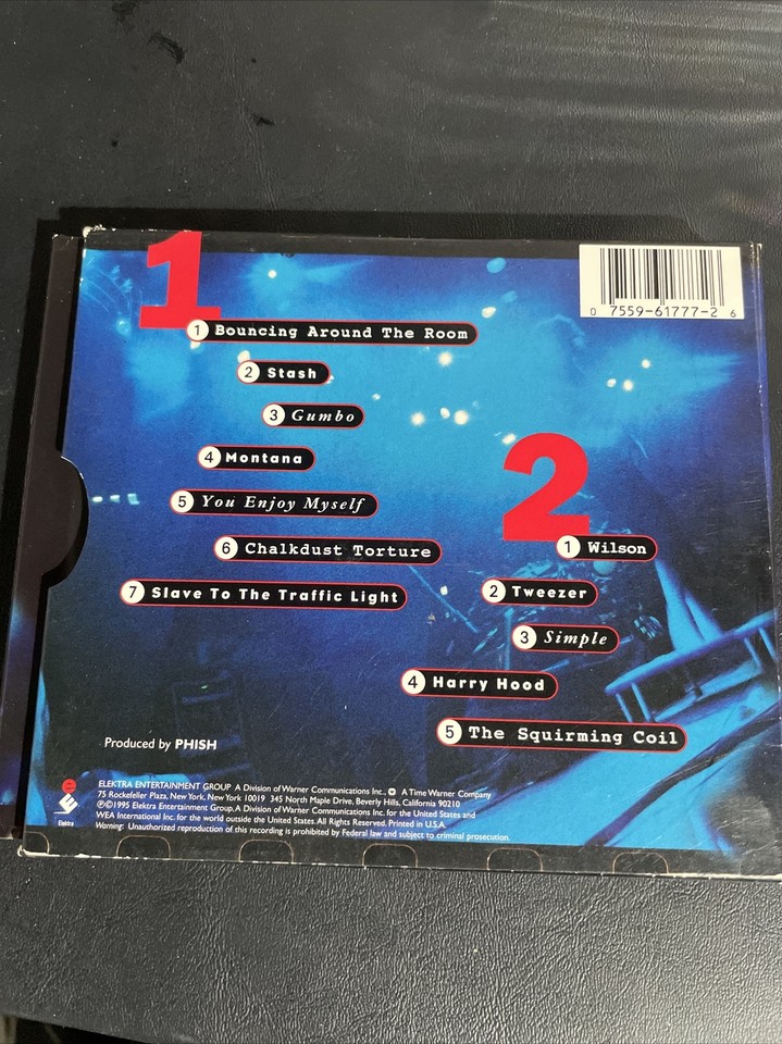 Phish: A Live One (2-CD Set, 1995, Elektra, 2-Discs) w/Booklet & Slipcover/Case | eBay
