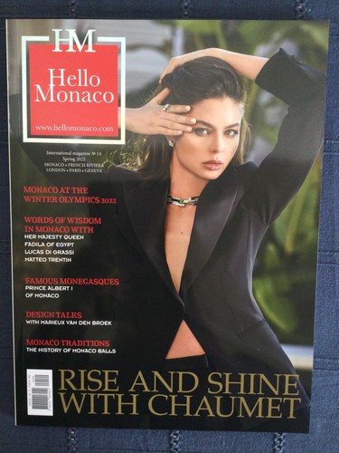 HELLO MONACO Magazine •SPRING 2022 •Prince Albert I •Chaumet •Design ...
