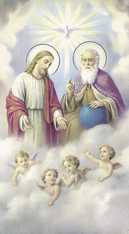 Holy Trinity Italian Paper Holy Cards, 2"x4", Blank Back, 100-Pack | eBay