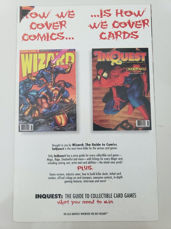 ASH WIZARD MINI COMIC #4 1995 EVENT COMICS JOE QUESADA & JIMMY ...