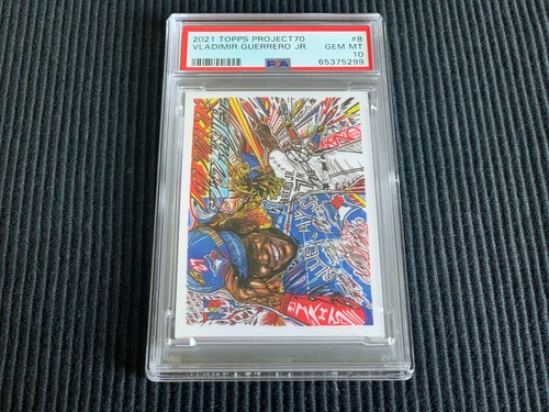 2021 TOPPS PROJECT 70 #8 VLADIMIR GUERRERO JR / JK5 *PSA 10 GEM MINT ...