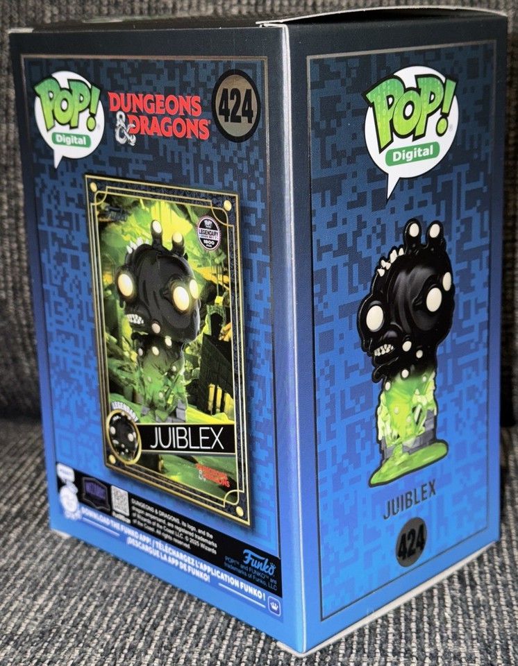 Funko Pop Digital Exclusive Dungeon Dragons Juiblex LE 1,302 In Hand | eBay