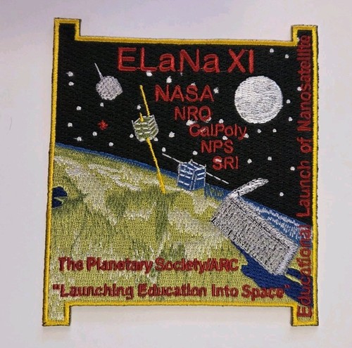 RARE NASA ELaNa XI Launch Service Program Space PATCH Vintage | eBay