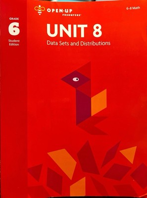 Open-Up Resources, Grade 6, Unit 8, Student Edition, Third Edition | eBay