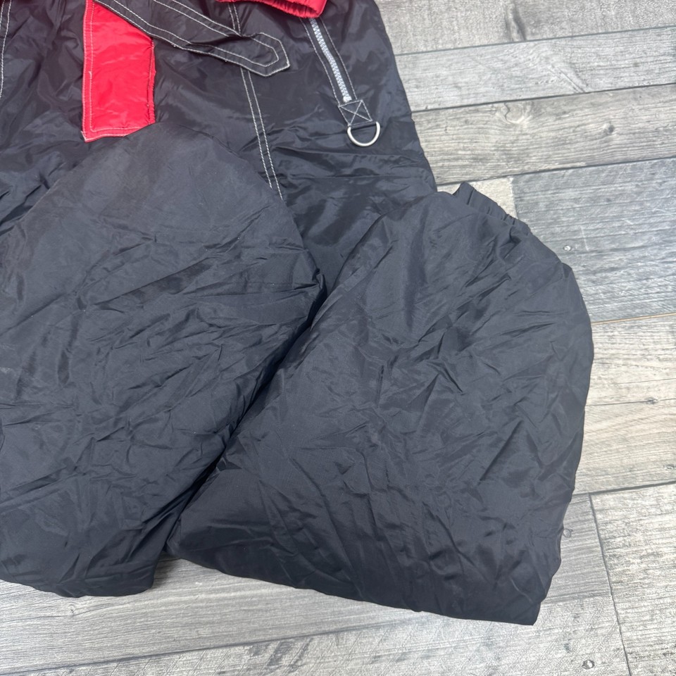 Vintage Ski Suit One Piece 90s Retro Snowsuit Winter Colour Block ...