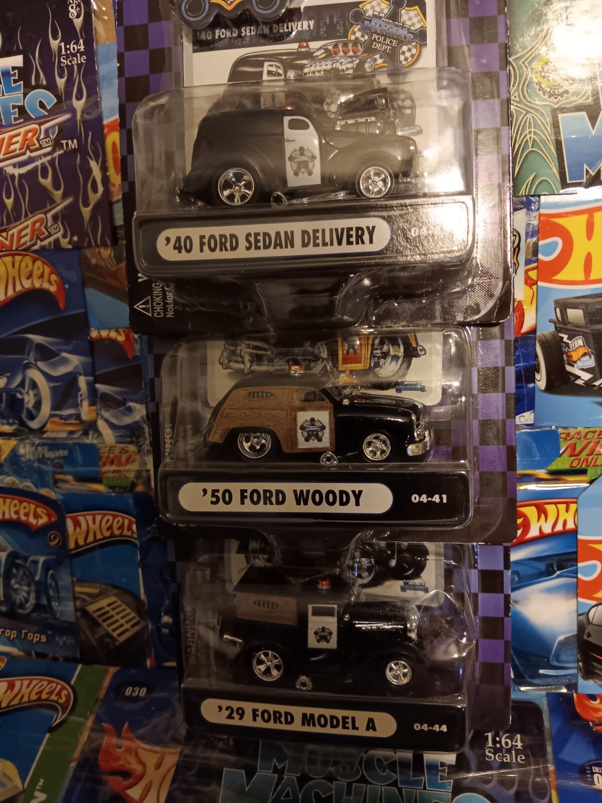 2004 Funline Muscle Machines police dept. lot of three. | eBay