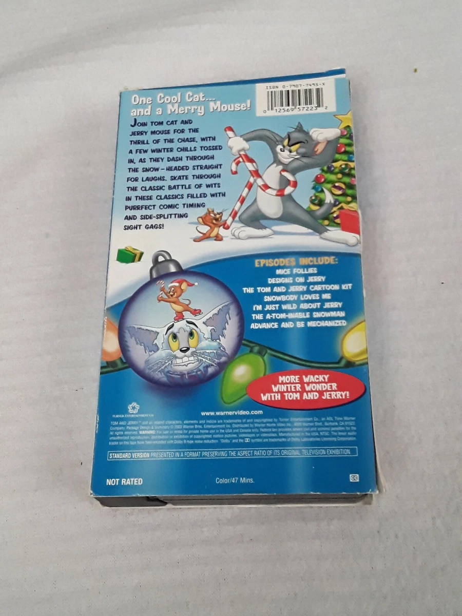 Tom And Jerry Paws For A Holiday Vhs