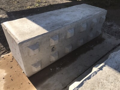 Concrete Interlocking Lego Block 1800mm x 600mm x 600mm | eBay UK