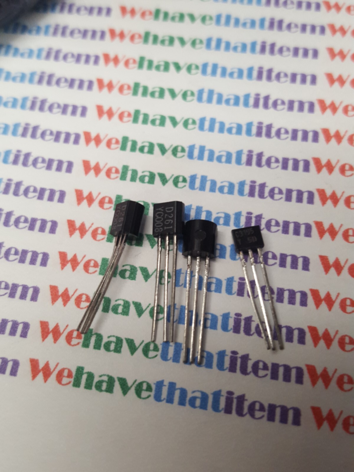 2SD261 / D261 / TRANSISTOR / TO92 IN A HEAT SINK / 4 PIECES (QZTY) | eBay