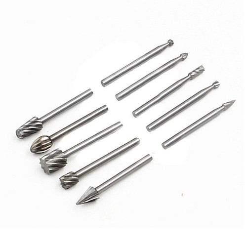 Tungsten Carbide Metal Cutting Carving Grinding Cutters Burr Set for ...