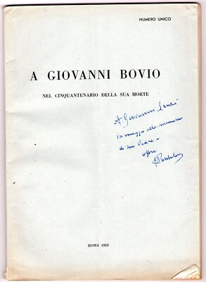 LENZI A Giovanni Bovio nel cinquantenario della morte Risorgimento ...
