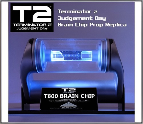 HCG Terminator 2 T-800 BRAIN CHIP Prop Replica Limited Edition w ...