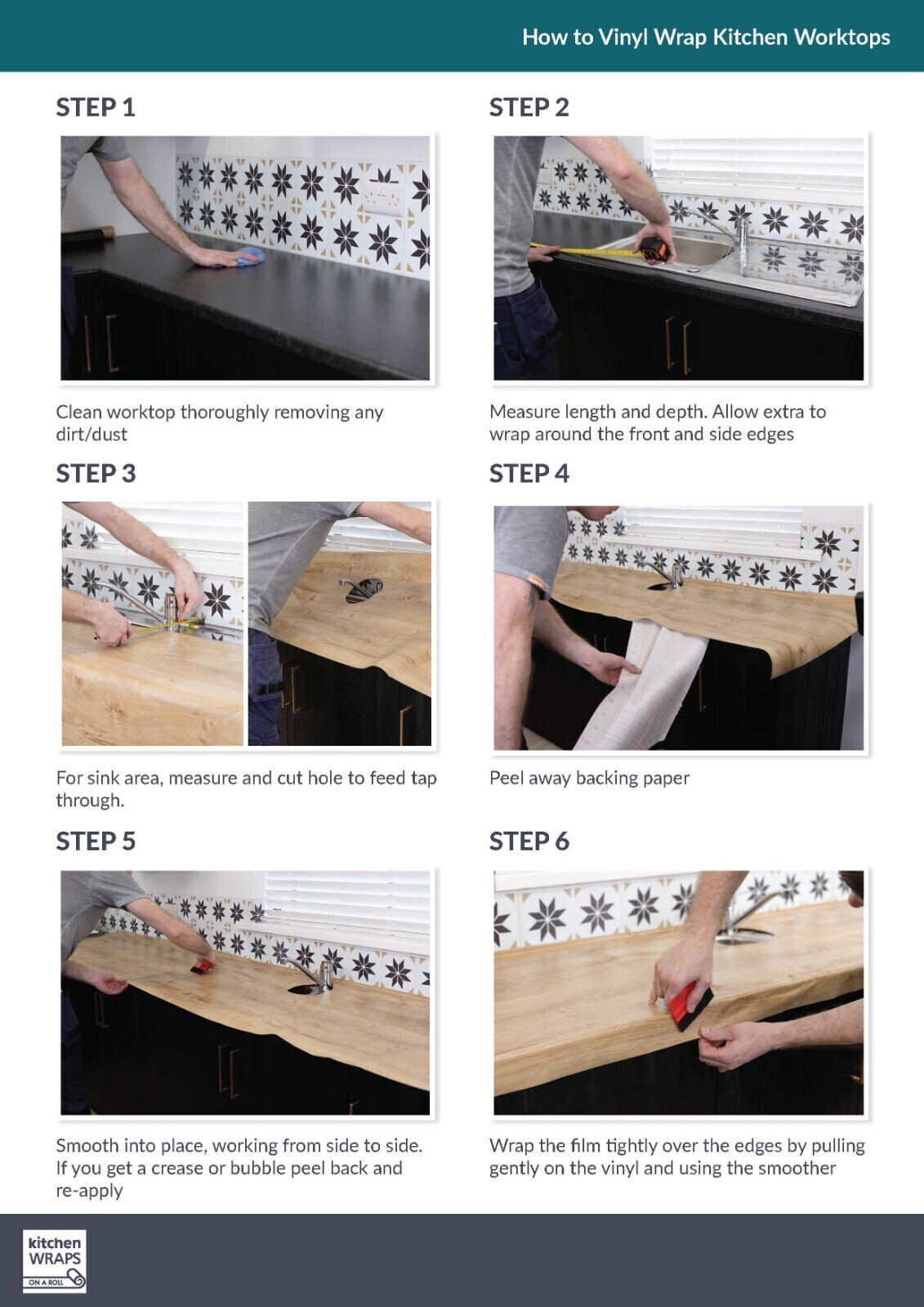 Granite Grey dc fix self-adhesive vinyl kitchen wrap for worktops 67 ...
