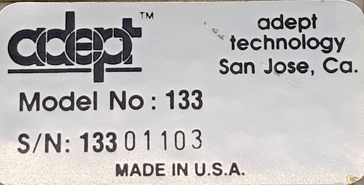 Adept Tech. Model 133 Teach Pendant | eBay