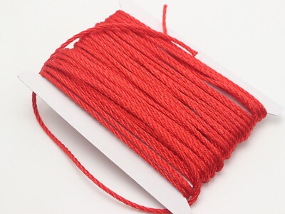 32.8 Feets Red Nylon Love Rope Binding Bind up Synthetic Silk String ...