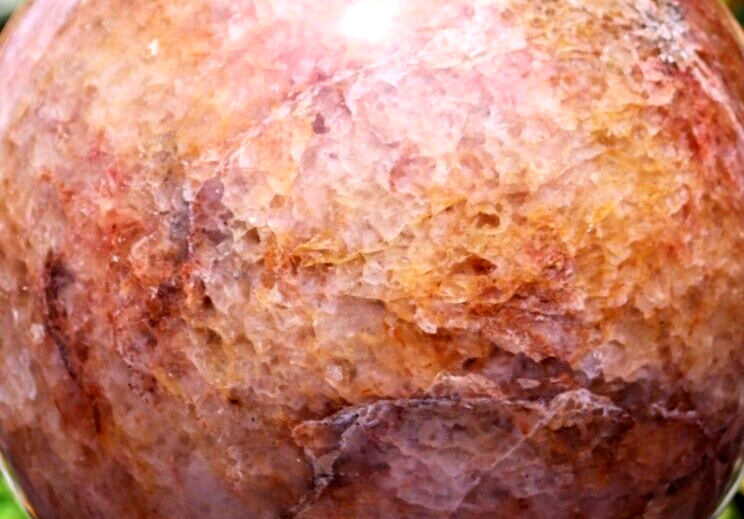 210MM Himalayan Golden Quartz Healing Crystal Chakra Balancing Gemstone ...