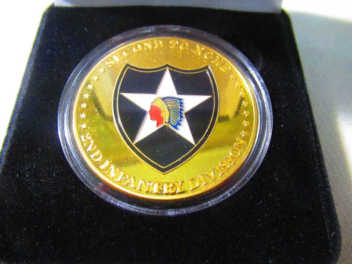 Infantry Challenge Coin 2nd Infantry Division Challenge Coin - EBay ...