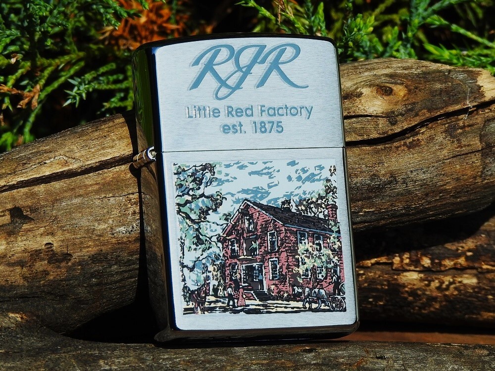 Zippo Lighter - Little Red Factory - R. J. Reynolds Tobacco Company ...