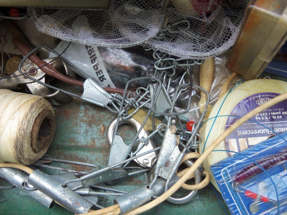 Vintage WALTON PRODUCTS Grip-Loc Steel 21"Long , Tackle Box-Fold Out ...