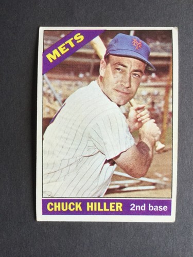 1966 Topps Chuck Hiller New York Mets #154 Baseball Card | eBay