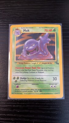 1999 Pokemon Fossil #13 Muk - Holo, Rare | eBay