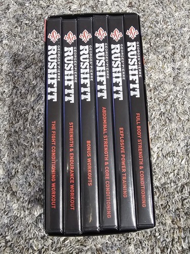 RUSHFIT Georges St-Pierre High-Intensity Full Body Workout 6-DVD Box ...