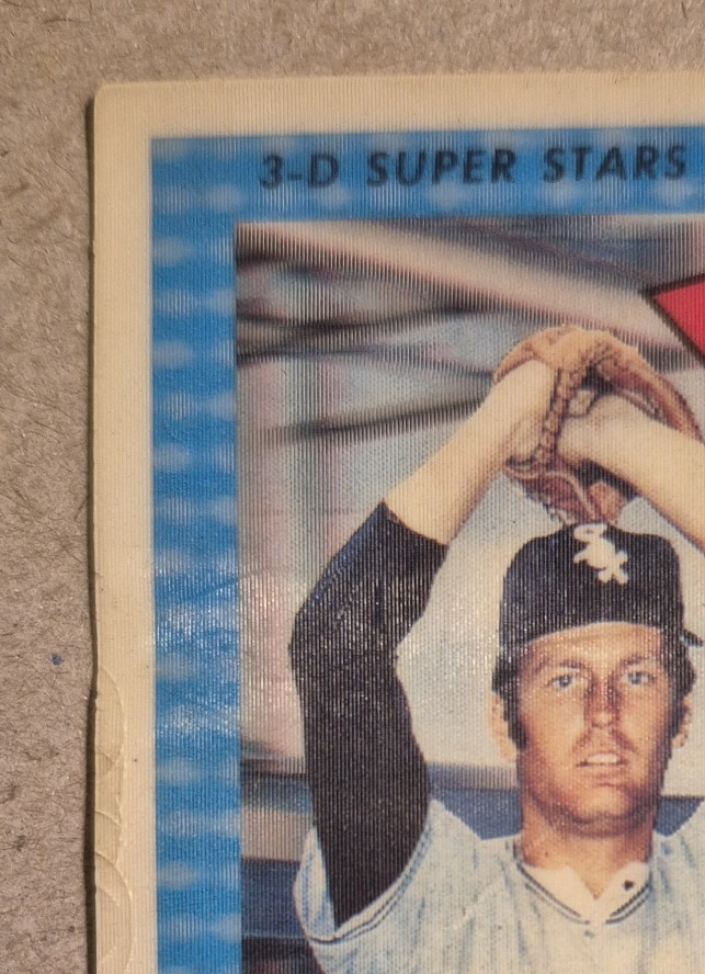 1971 Kellogg's 3-D Super Stars Baseball Card #74 Tommy John Chicago ...
