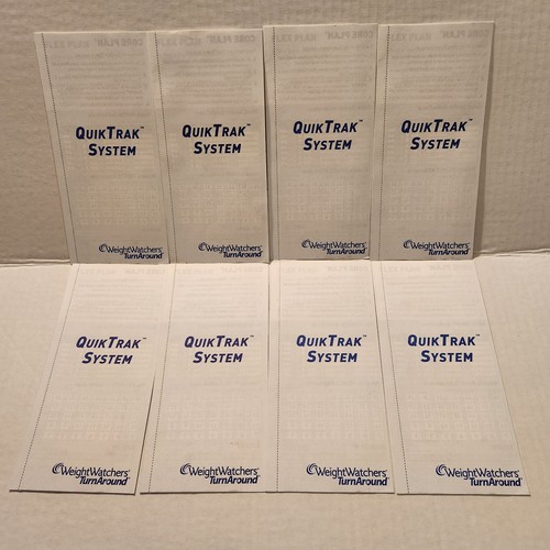 Weight Watchers WW TurnAround QuikTrak System Journal Tracker Diary Log ...